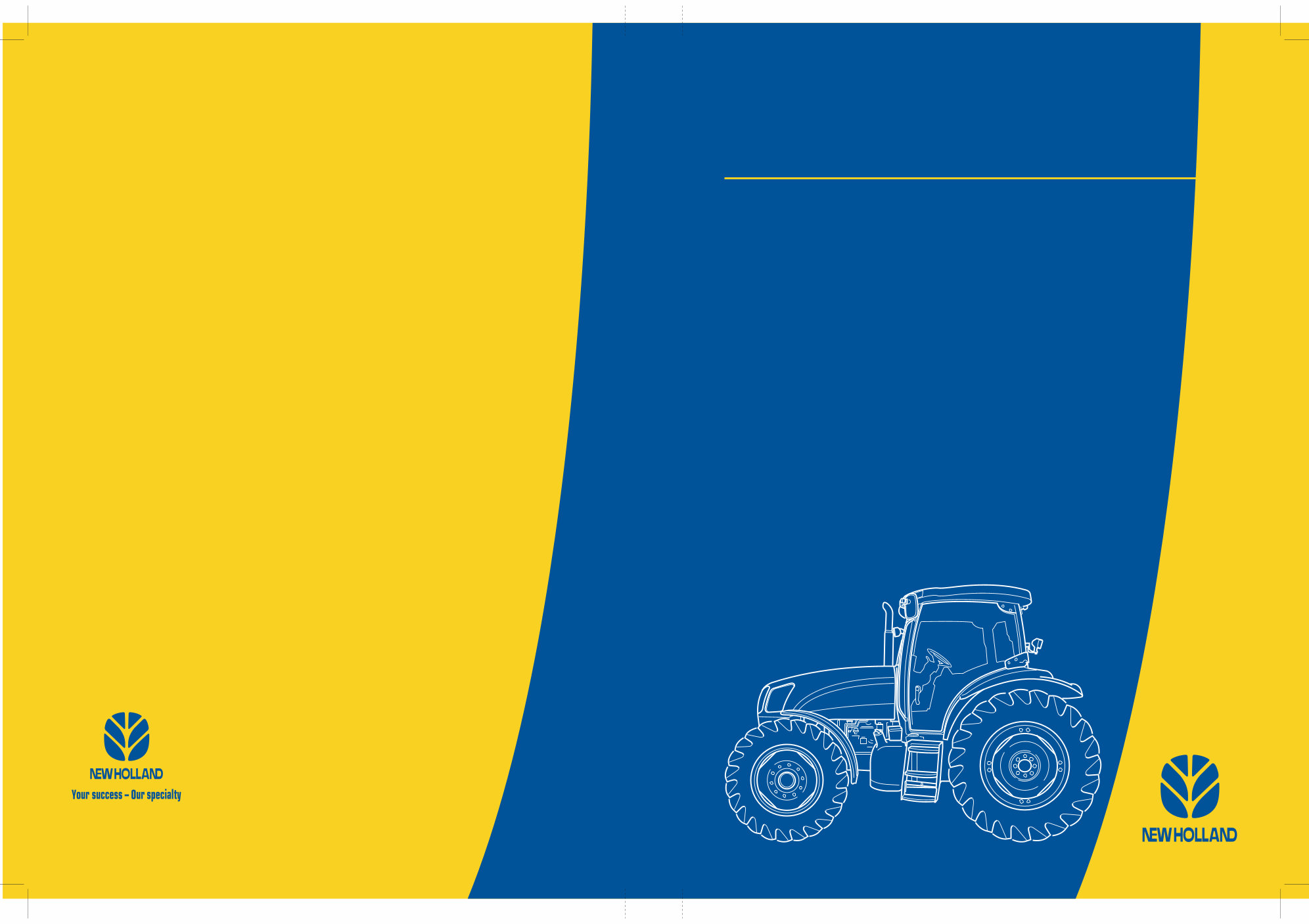 New Holland T6020 T6040 T6060 Elite Tractors Operator's Manual