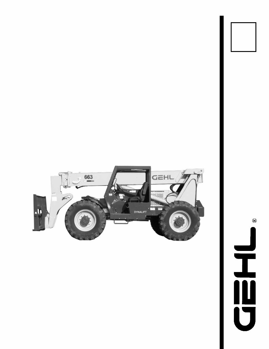 GEHL 663 Telescopic Handler Parts Manual | Manuals Online