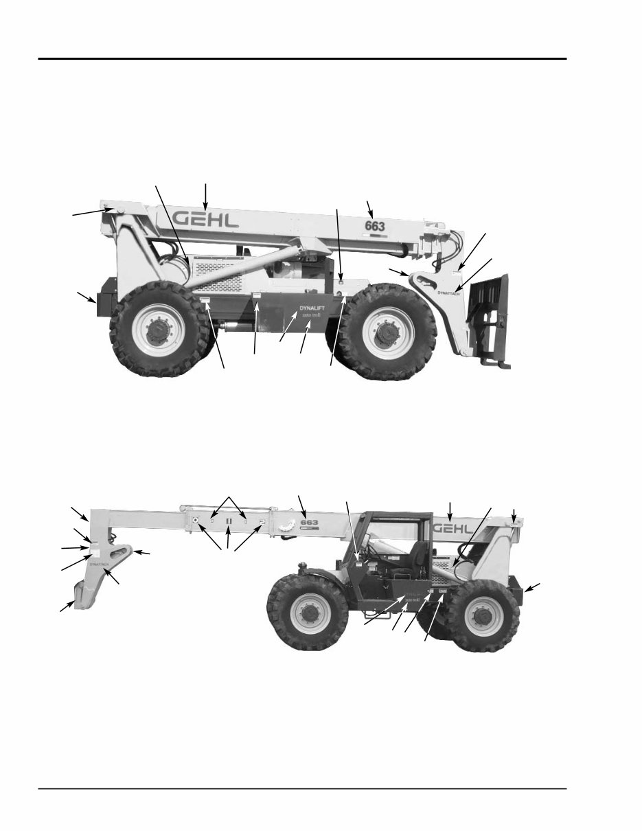 GEHL 663 Telescopic Handler Parts Manual | Manuals Online