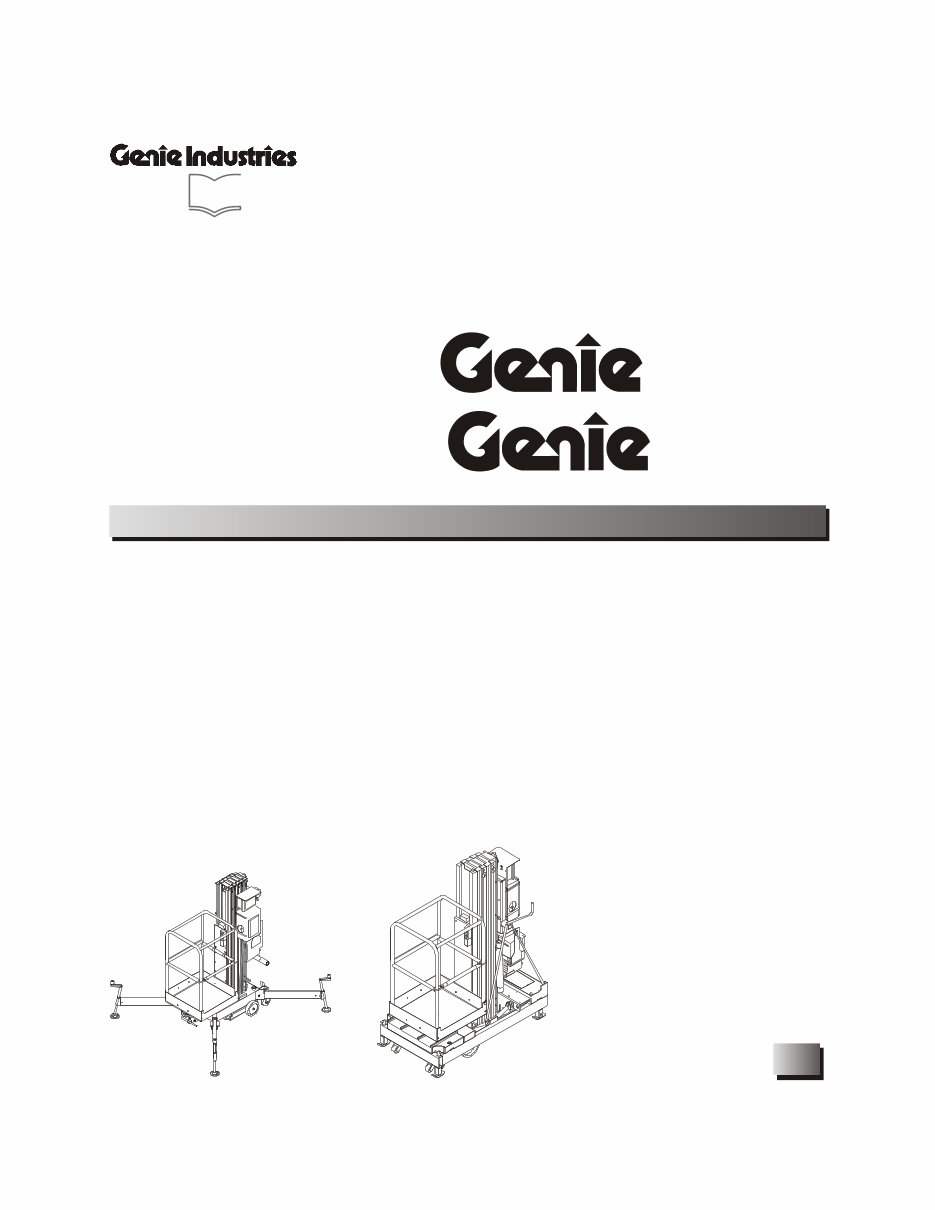 Genie AWP IWP Work Platform Service Repair Manual