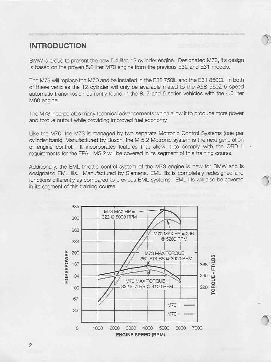 BMW M73 Engine Workshop Repair Manual