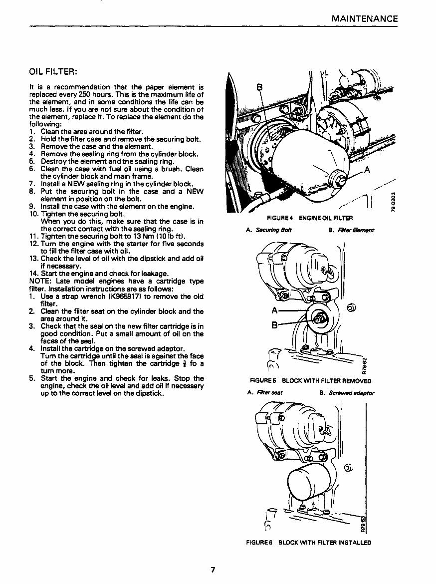 Case David Brown AD3/30 AD3/40 AD3/49 AD3/55 Diesel Engine Service Repair Manual