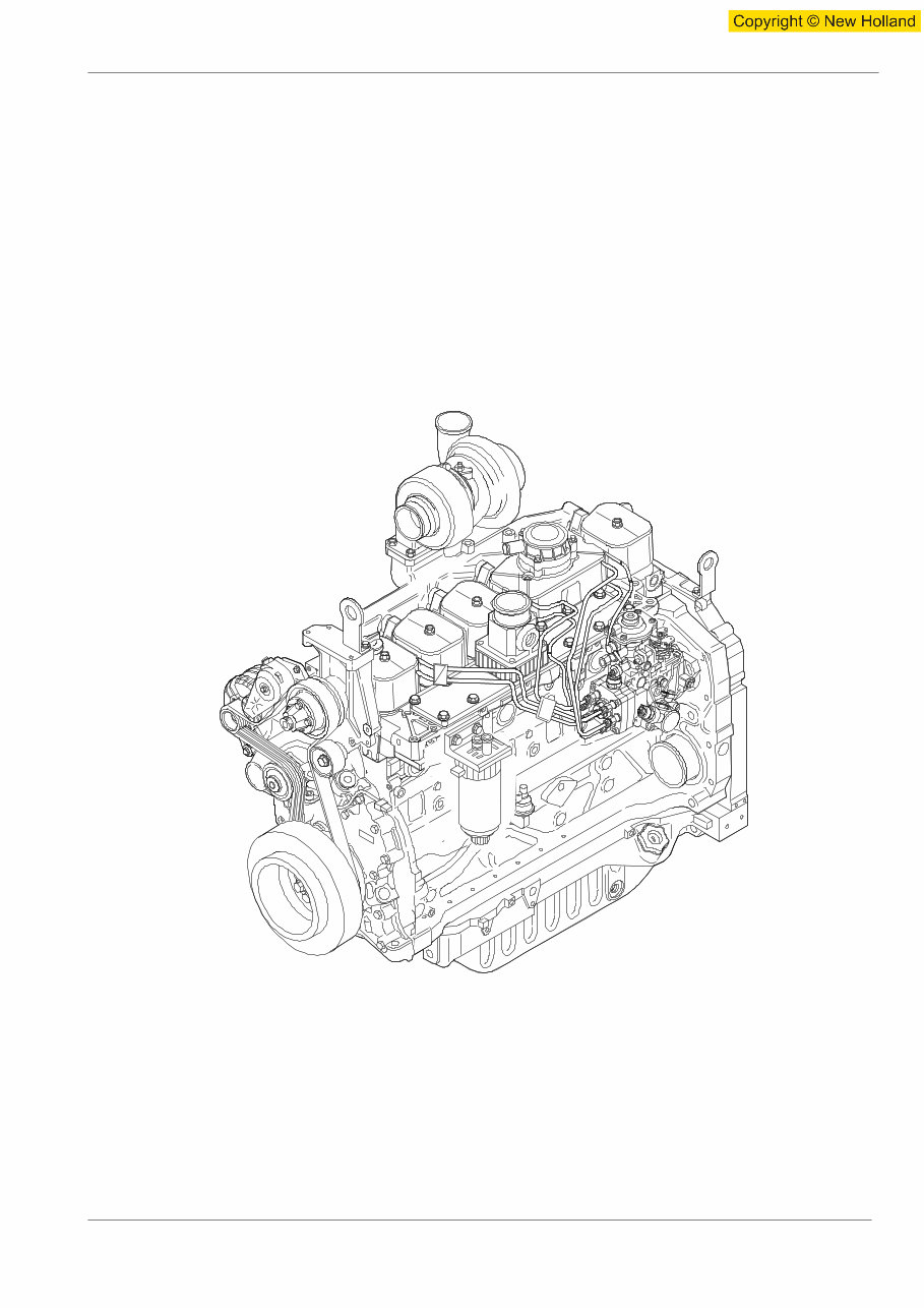 NEW HOLLand CNH Engine F4CE F4DE F4GE F4HE 6 Cylinders Workshop Repair ...