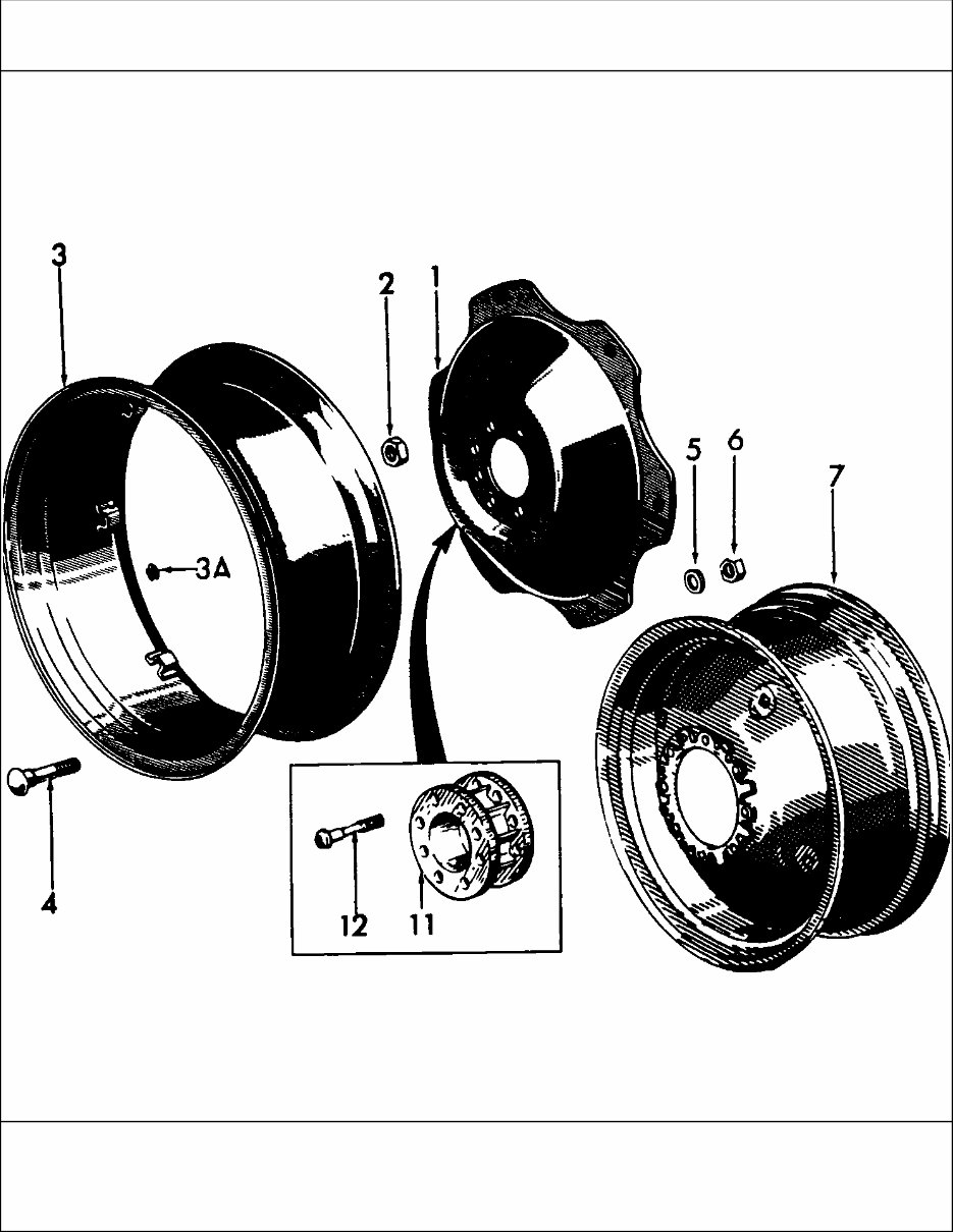 New Holland Ford 545 Illustrated Master Parts List Manual Tractor Loader