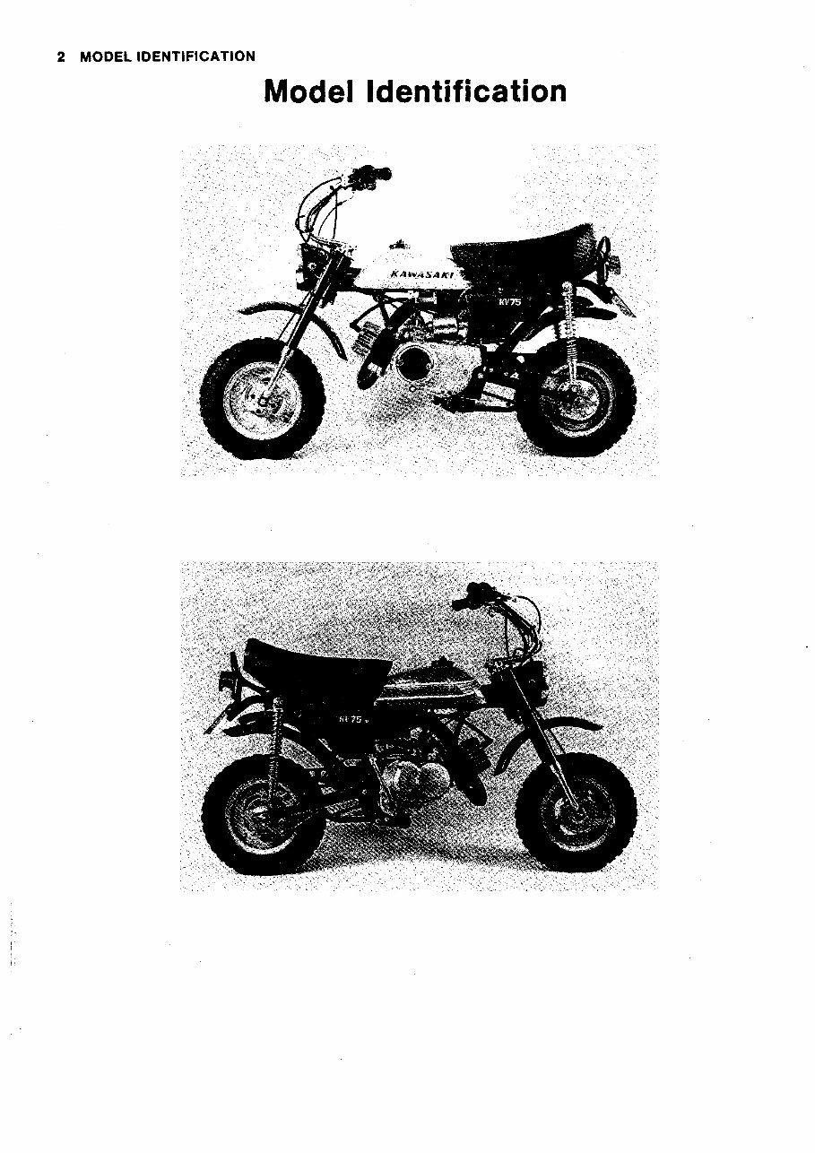 Kawasaki MT1 KV75 1971-1980 Workshop Service Repair Manual