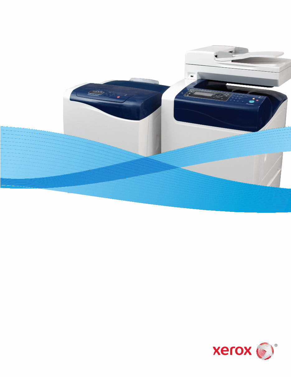 Xerox Phaser 6500, WorkCentre 6505 - Service Manual & Parts List