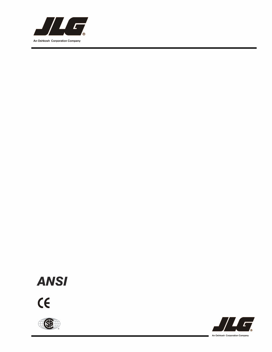 JLG Scissor Lifts 1930ES,2030ES,2630ES,2646ES,3246ES Global*Factory ...