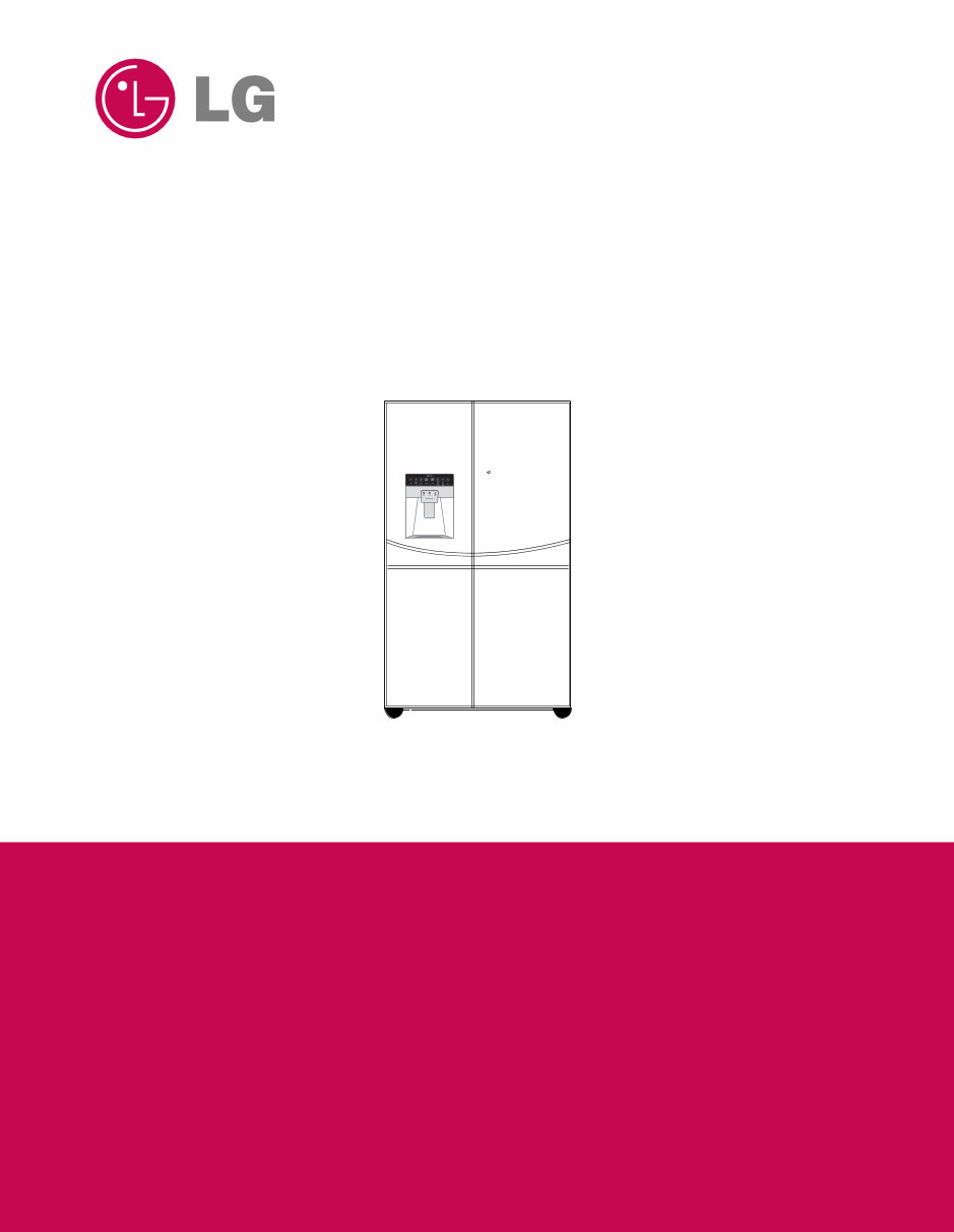 LG GF-5D906SL GR-J31FWSHL Service Manual & Repair Guide