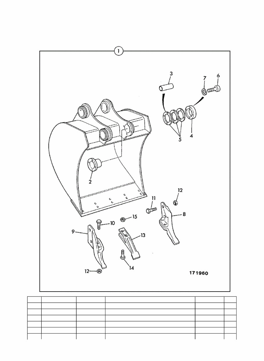 JCB JS70 MONO Tracked Excavator Parts Catalogue Manual (SN: 00695001 ...