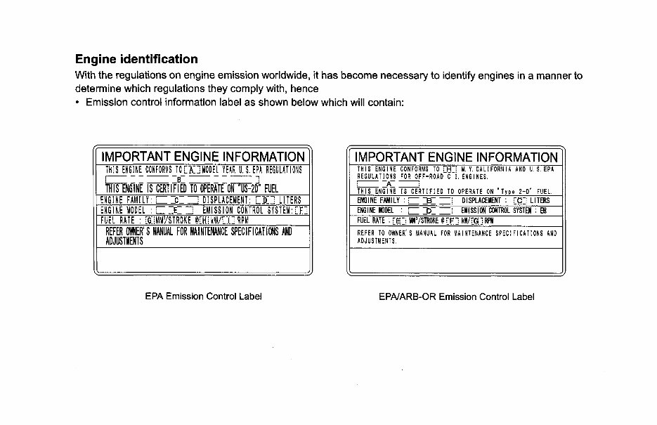 Isuzu Diesel Engine 3CC1 3CD1 3CD1T 3CE1 Instruction Manual