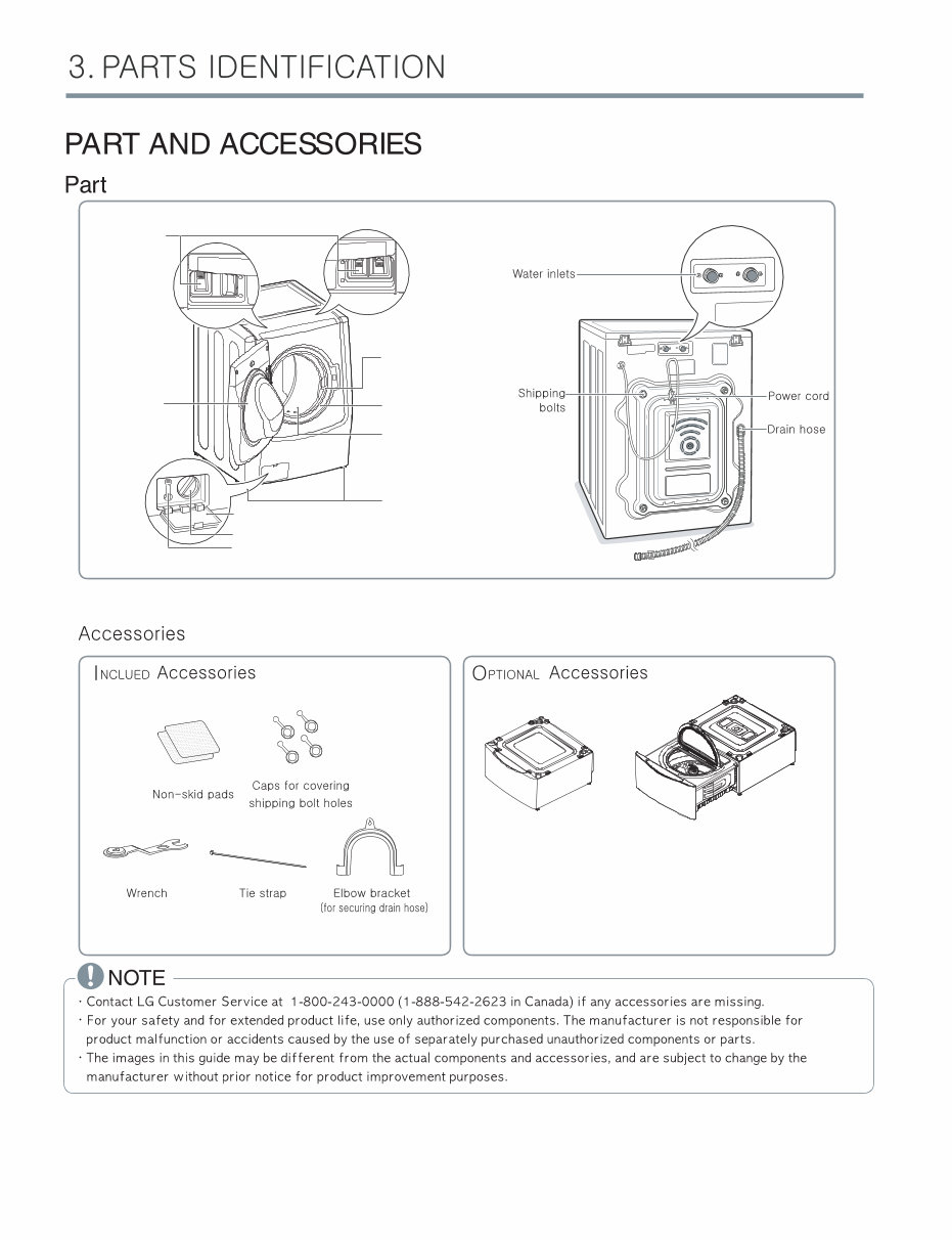 Lg Washer Drain Pump New Replacement Washer Drain Pump For LG WM0642HW ...