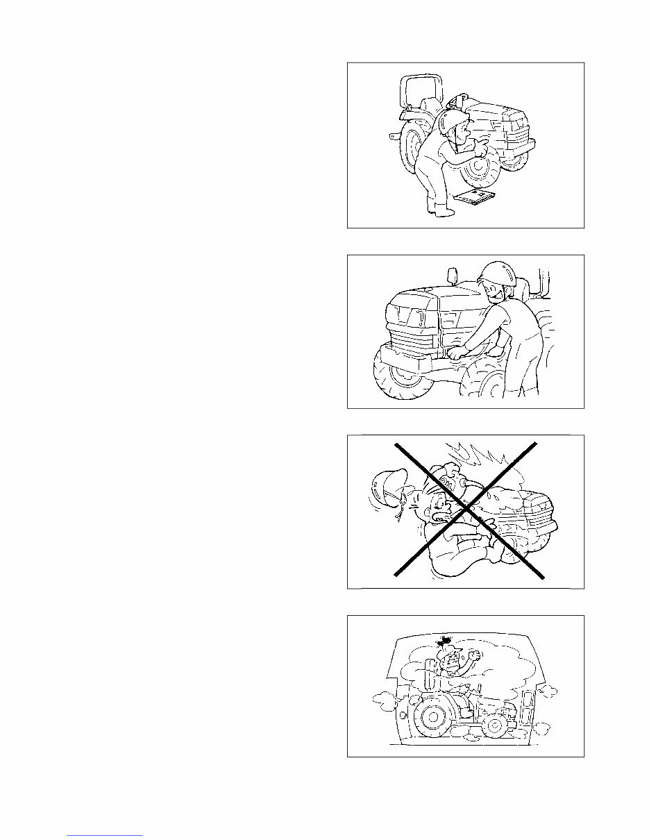 Iseki TH4295 TH4335 TH4365 HST Tractor Operation Maintenance Service Manual # 1