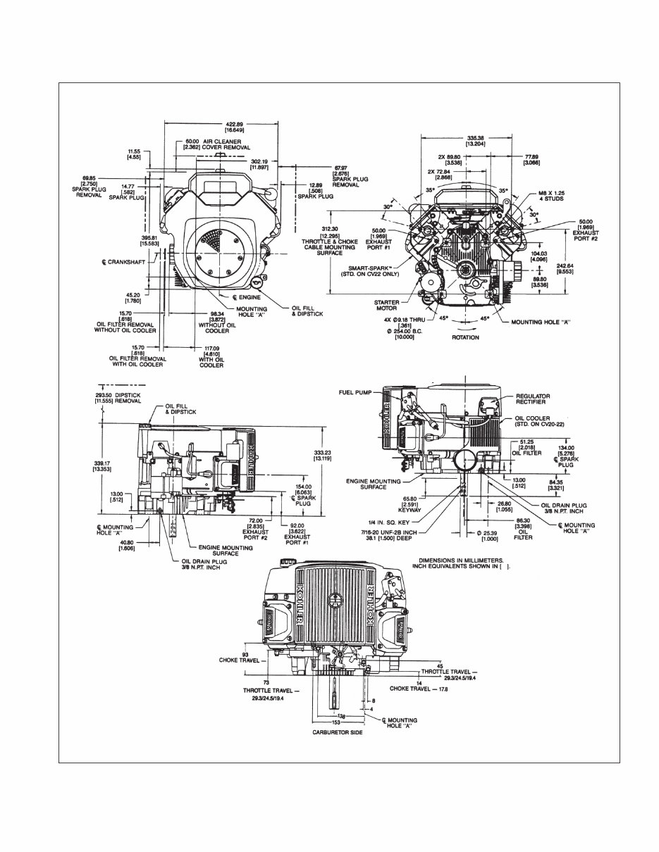 KOHLER COMMand Model CV680 CV23 23HP Engine Workshop Manual