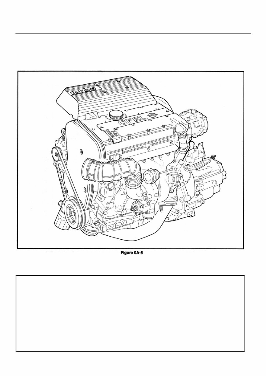 OPEL C20LET 2.0L Engine Workshop Service Repair Manual
