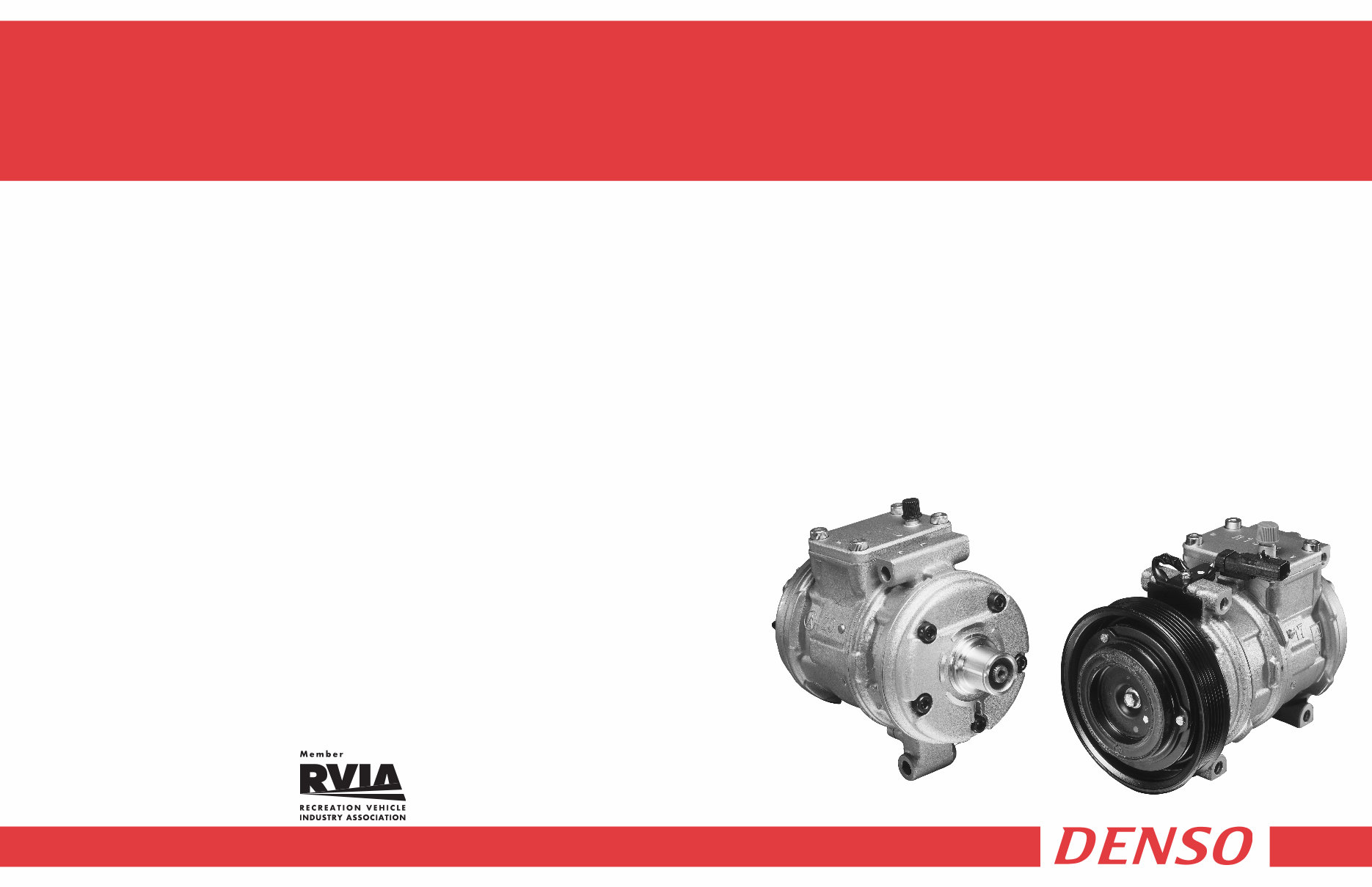 DENSO HVAC Parts Catalog for Recreational Vehicles 2009