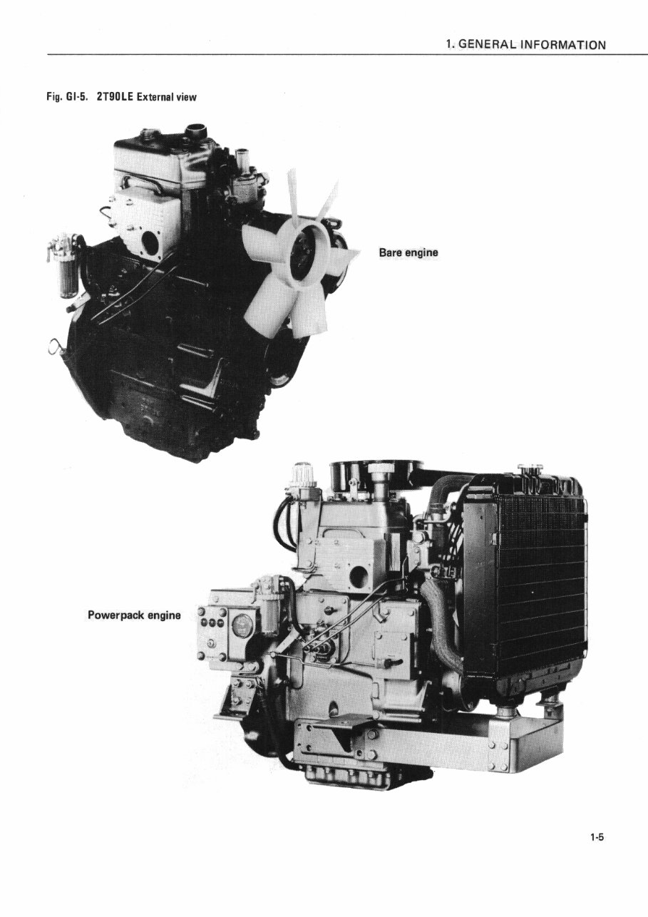 Yanmar T-(H)LE Series Industrial Diesel Engine Complete Workshop Service Repair Manual