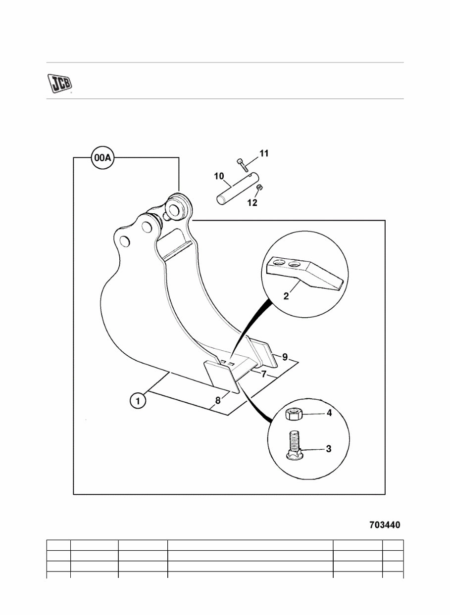 JCB 8014 MINI Crawler Excavator Parts Catalogue Manual (SN: 01156000 ...