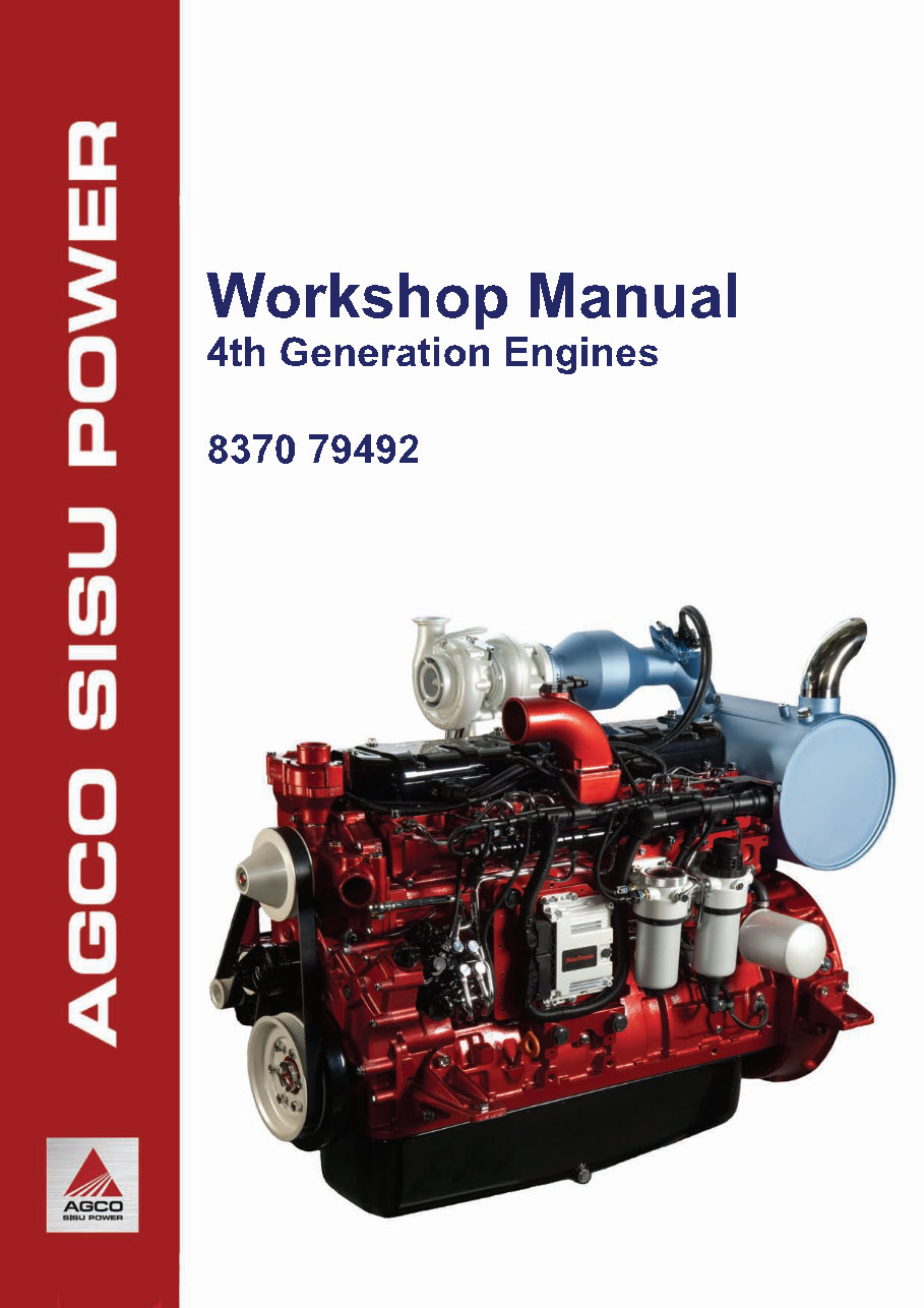 Sisu Diesel 33 ,44 ,66 ,74 ,84 ,98 Engine (SISU AGCO 4TH GEN Engine)Complete Workshop Service ...