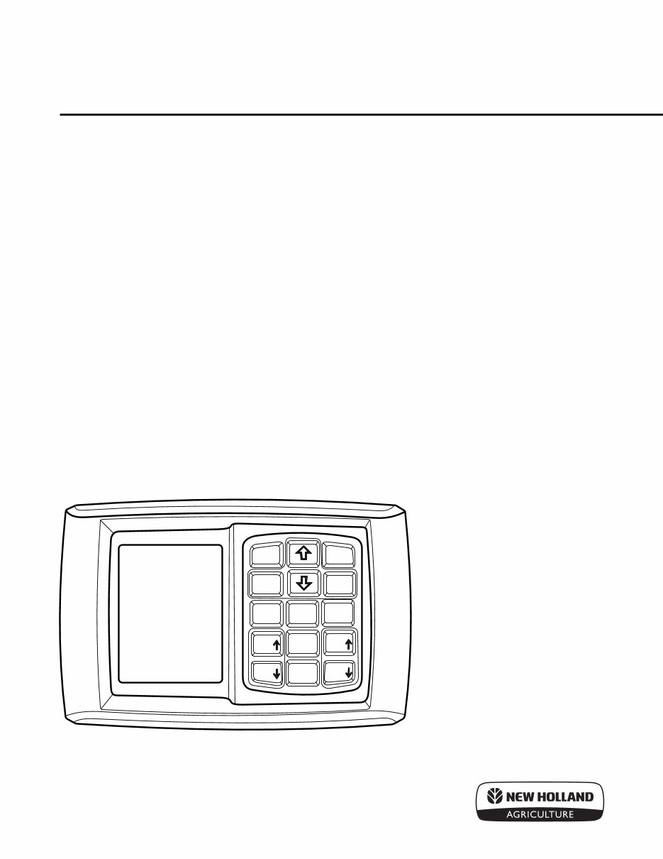 Bale Command II for Roll-Belt 450 Utility Round Baler Operators Manual