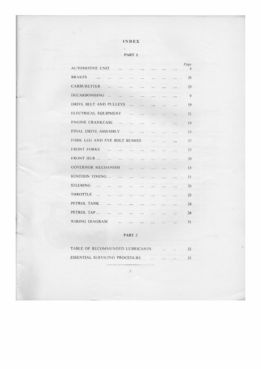 Triumph T10 Automatic Scooter Workshop Service Repair Manual