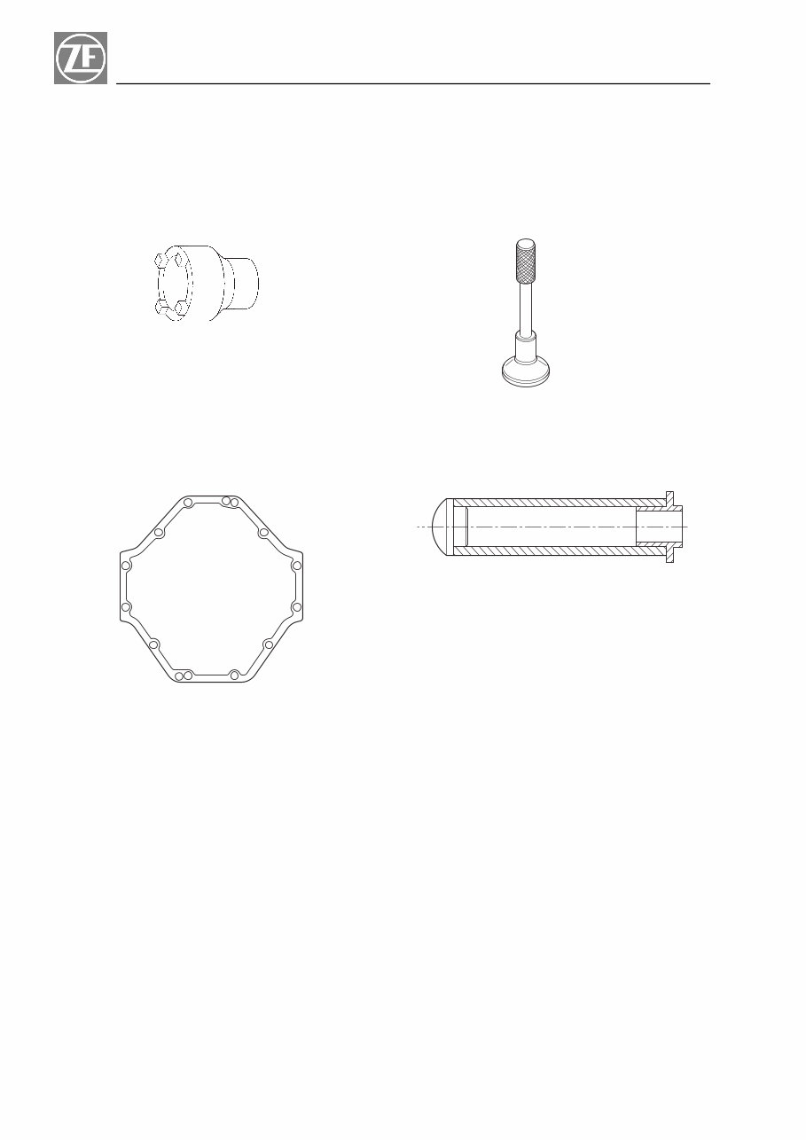 ZF Marine ZF 25 A, ZF 25, ZF45 A, ZF45-1 Servcie Repair Spare Parts ...