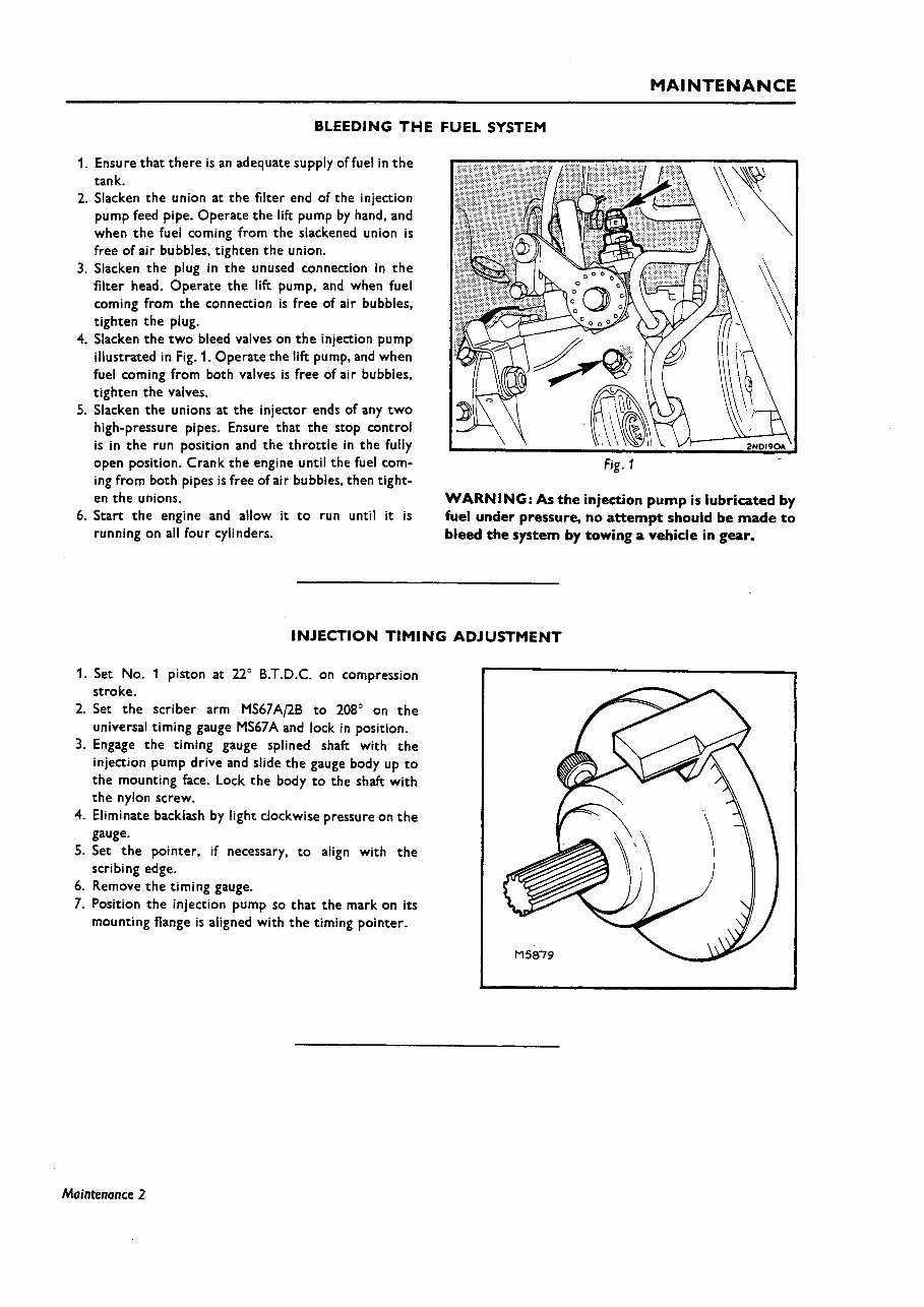 BMC 1500L Diesel Engine Workshop Manual | Manuals Online