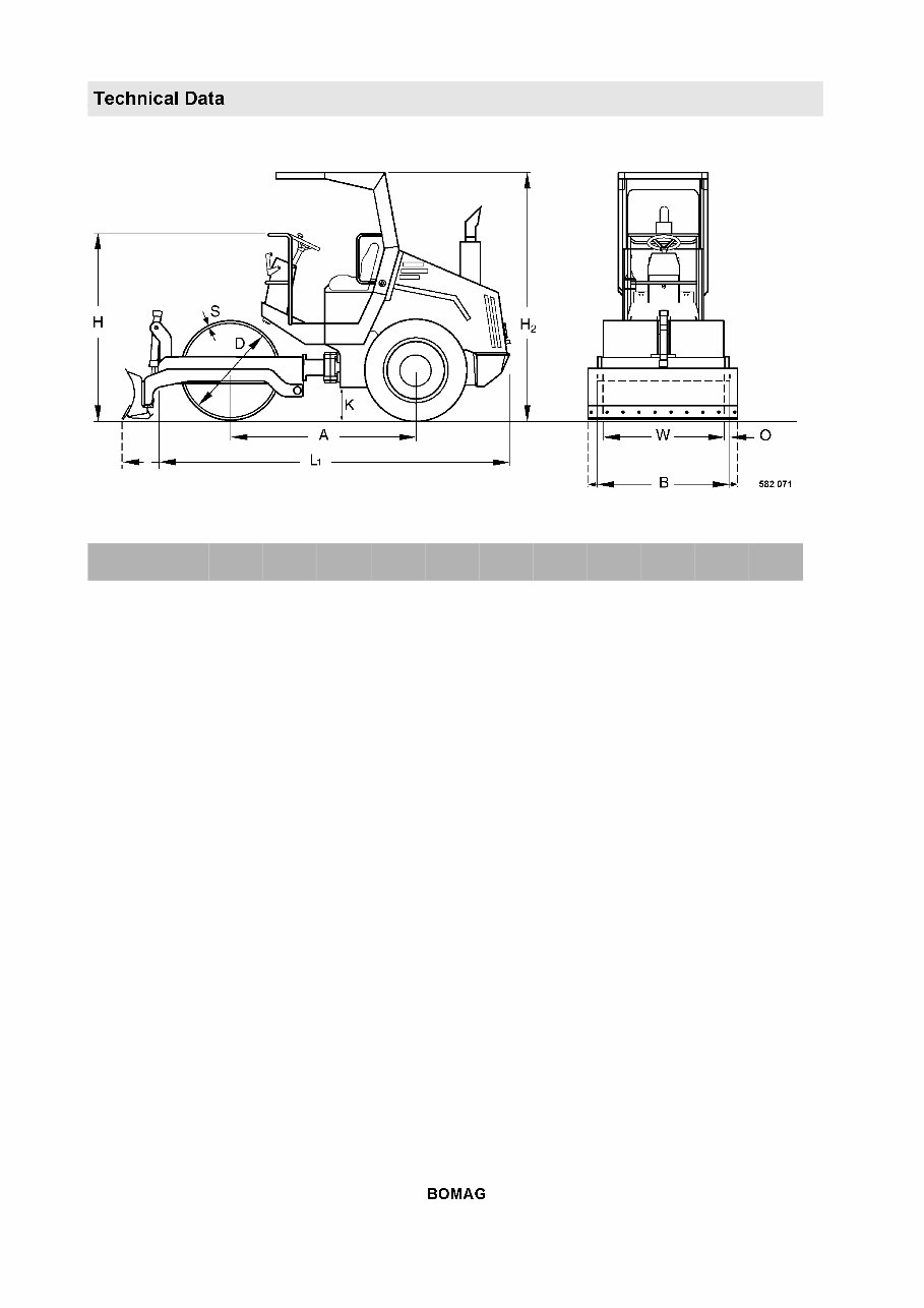 Bomag BW 124 DH-3 PDH-3 Single Drum Roller Operating & Maintenance Manual