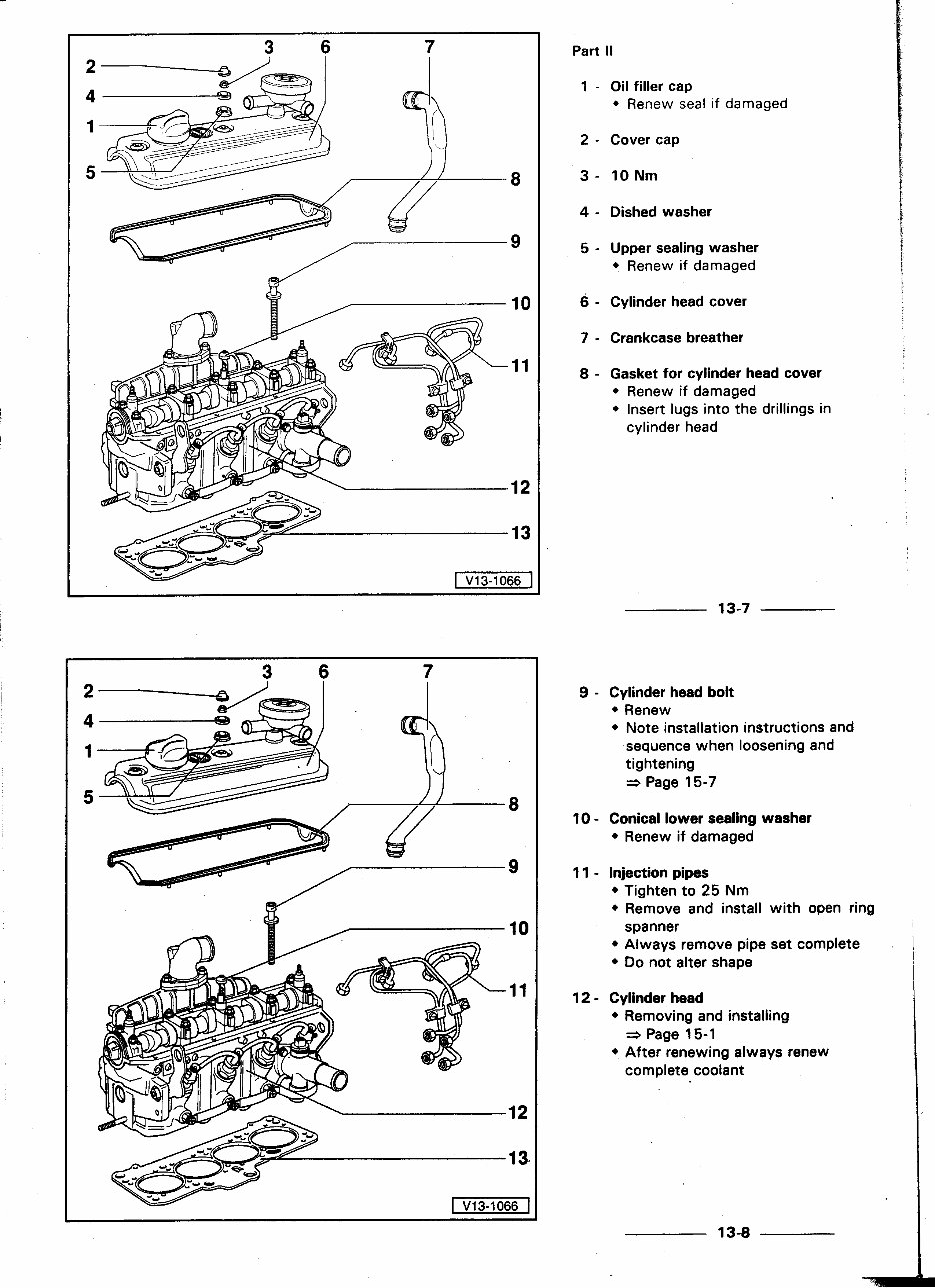 VW 028.B ADE ADG 1.9 Diesel Engine Workshop Manual