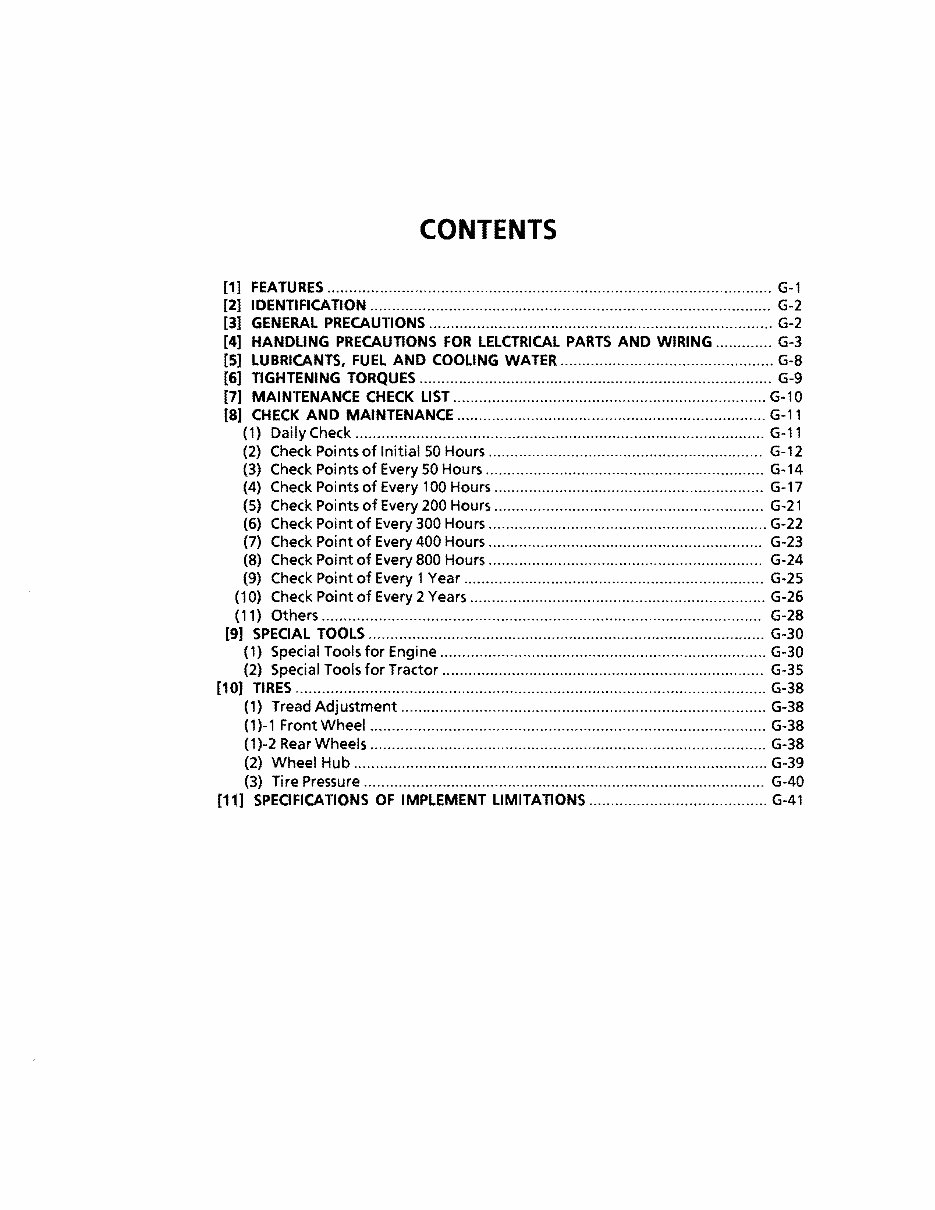 KUBOTA B7300 HSD Tractor Full Parts Manual | Manuals Online