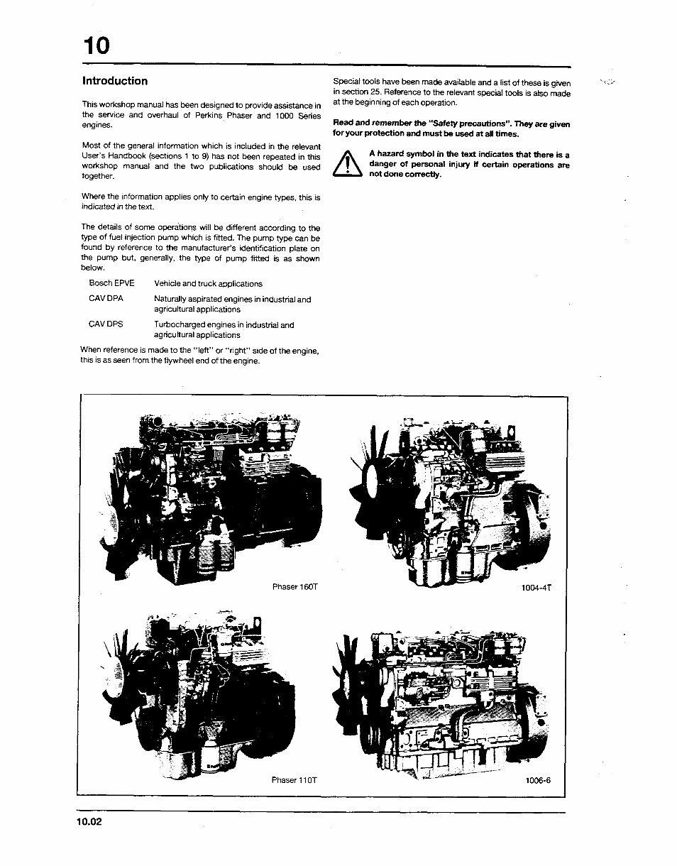 Perkins AB Diesel Engine Factory Service & Work Shop Manual