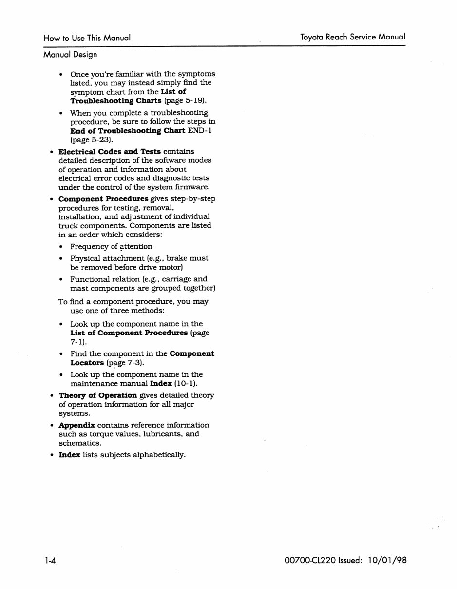 Toyota 6BRU18, 6BRU23, 6BDRU15, 6BSU20, 6BSU25 Forklift Full Service ...