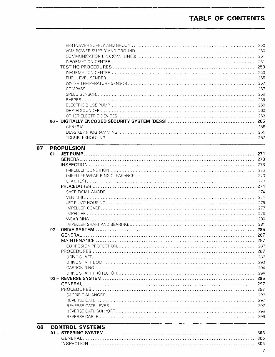 2007 Bombardier SeaDoo Speedster 150 Challenger 180 Sport Boat Repair ...