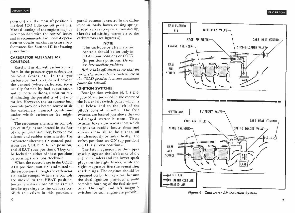 Cessna 310B Owners manual 310 POH | Manuals Online