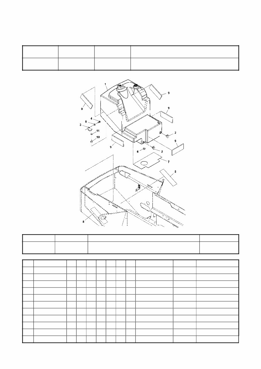 Volvo SD100D Vibratory Compactor Parts Catalog