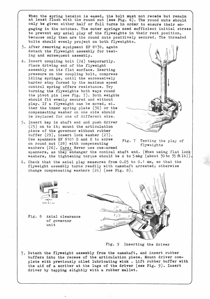 Bosch RQV series Governor | Manuals Online
