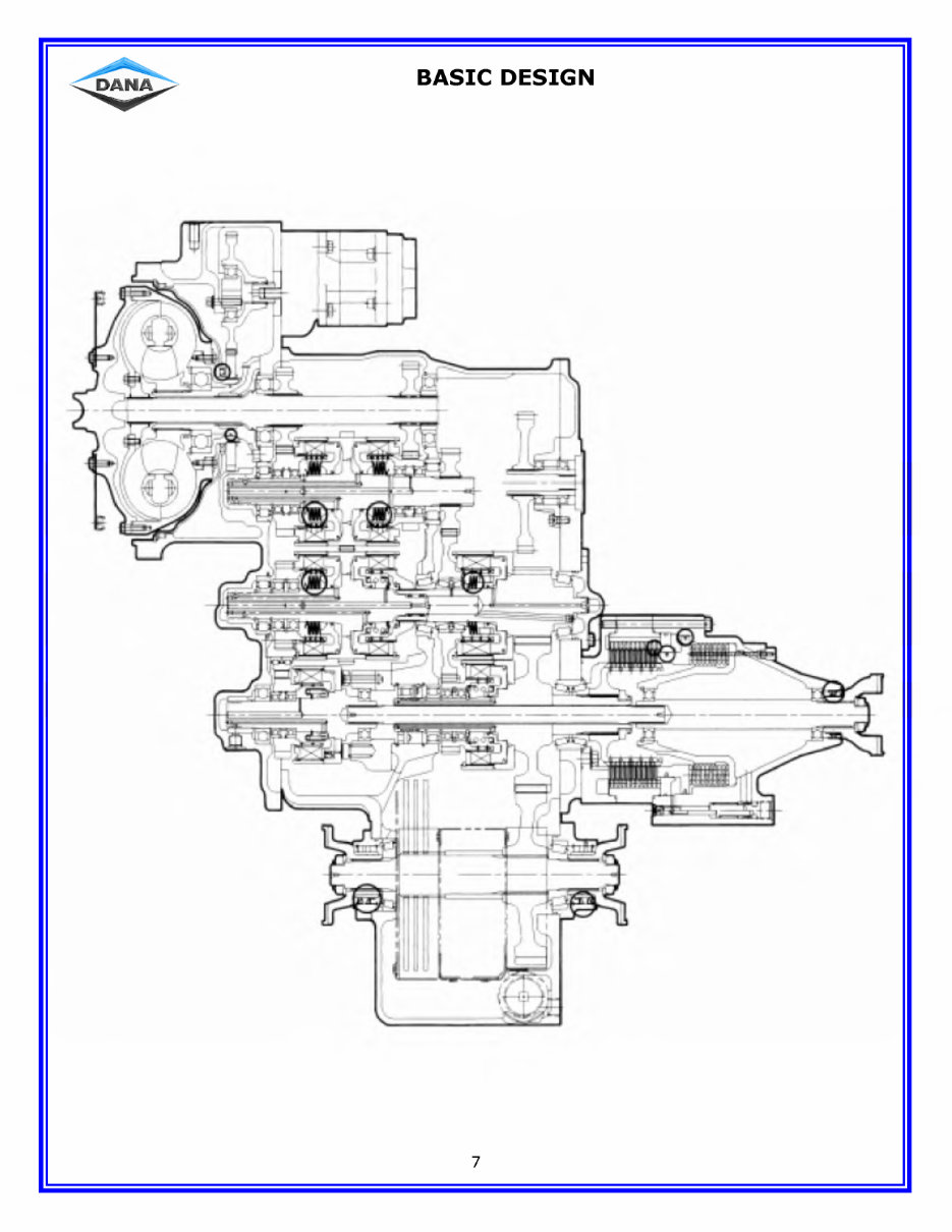 CLARK DANA HRS 32000 LONG DROP 6 SPEED Workshop Manual