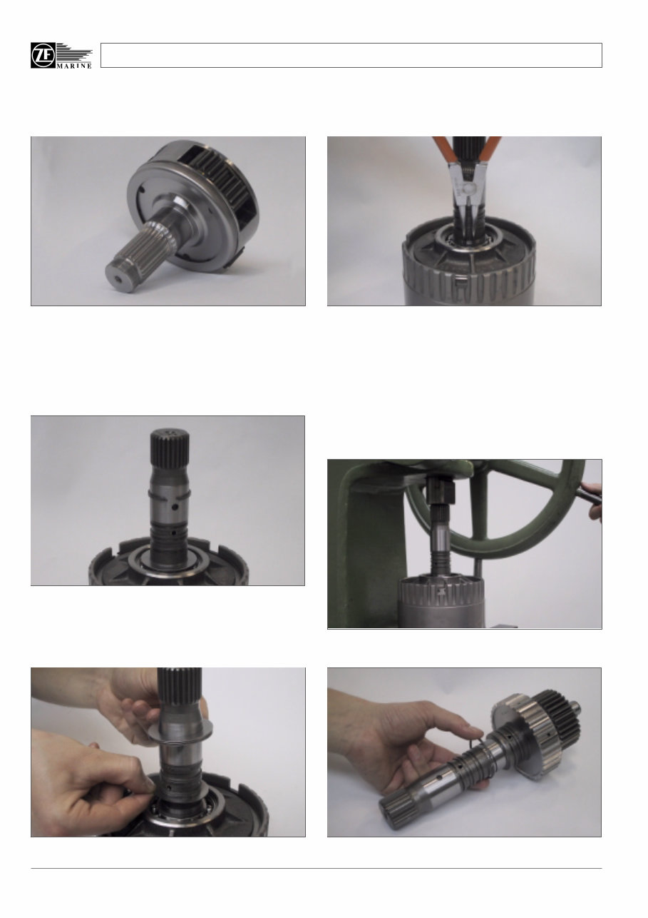 ZF 45C 63C 88C Marine Transmission Repair & Parts Manual