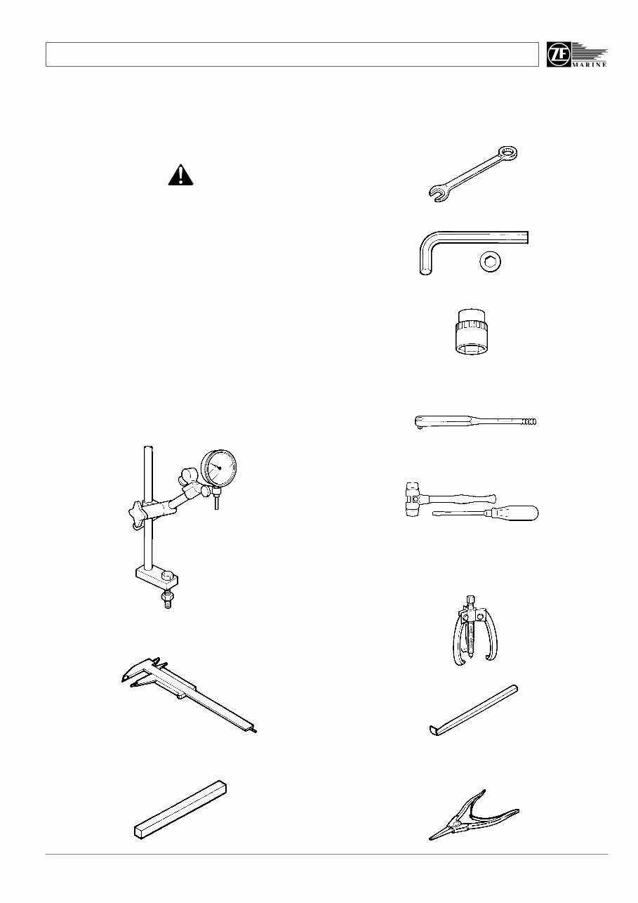 ZF 45C 63C 88C Marine Transmission Repair & Parts Manual