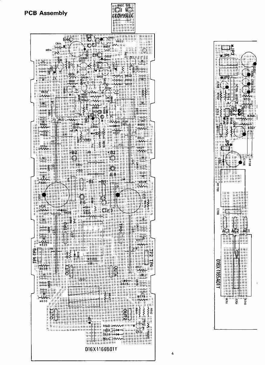 Rotel RHB-10 MICHI Power Amplifier Service Technical Manual