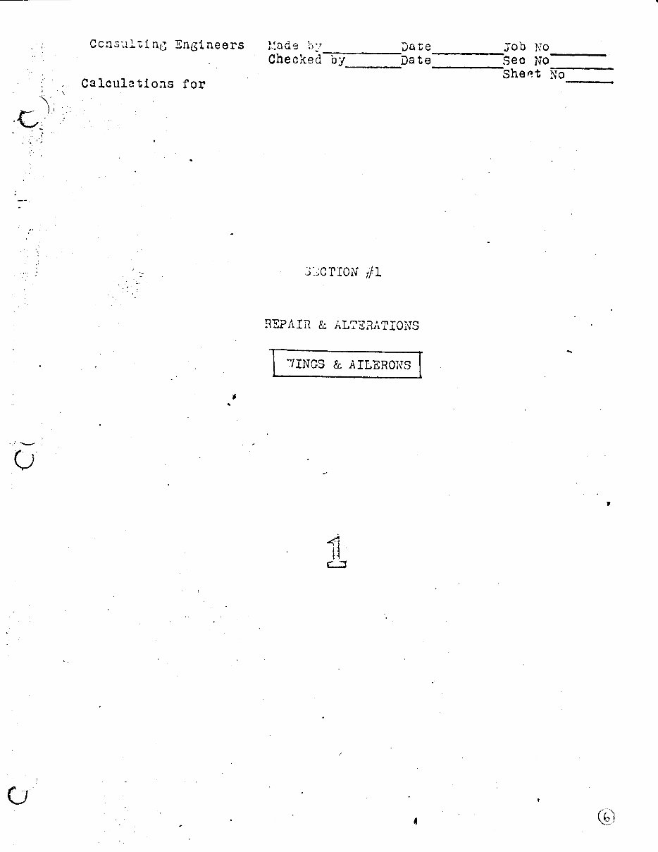 Piper reed clipped wing cub conversion manual J3