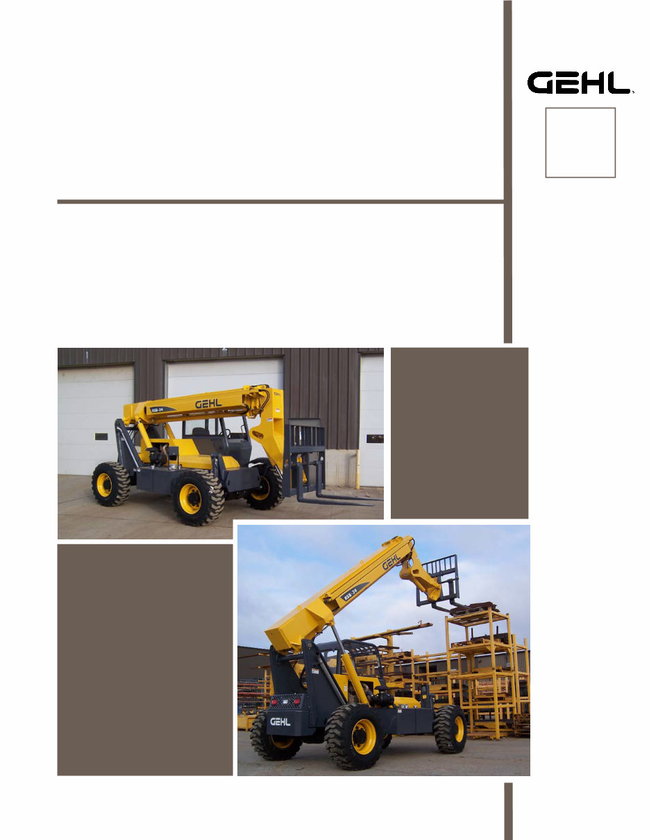 GEHL RS6-34 Telescopic Handler Parts Manual | Manuals Online