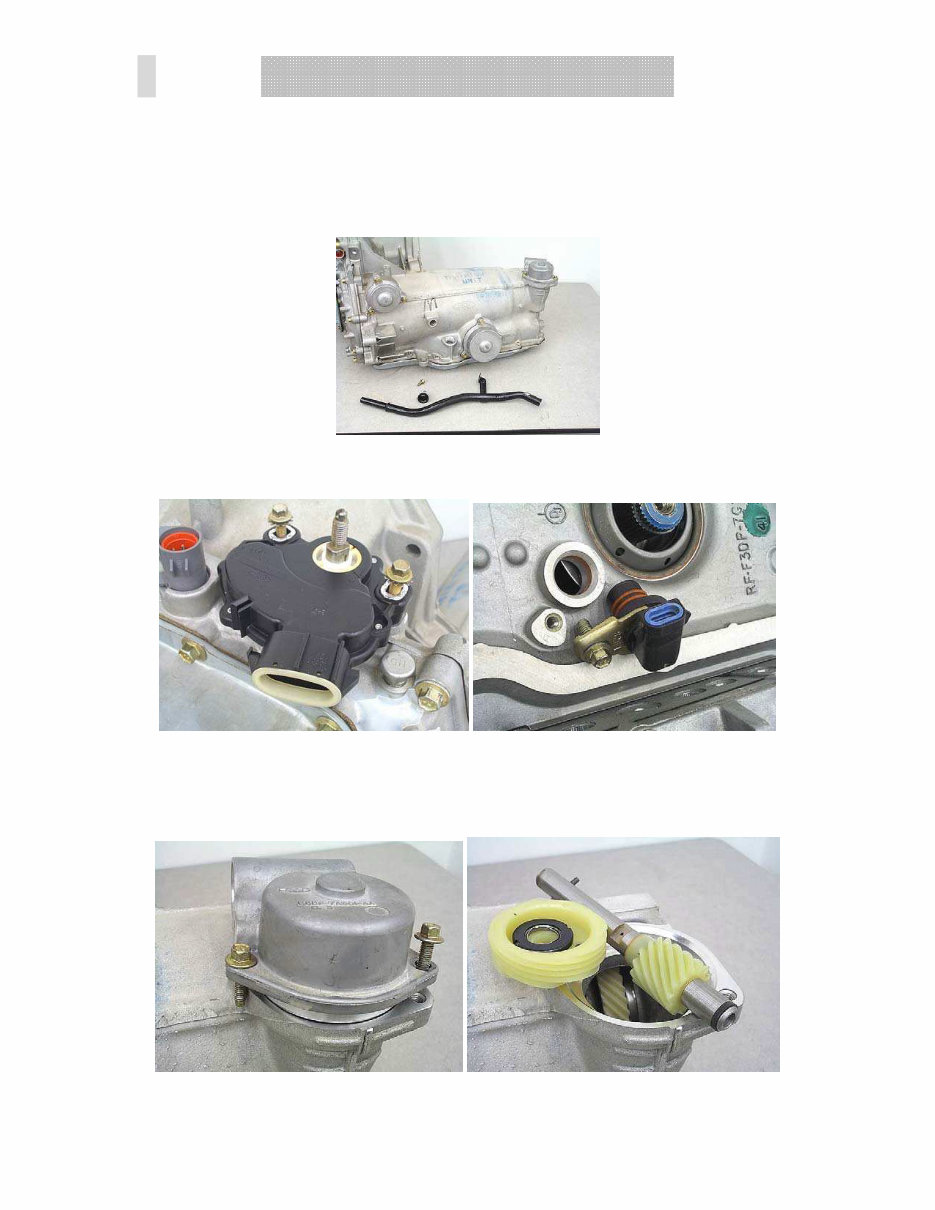 AX4S AXODE Automatic Transmission REBUILD Manual