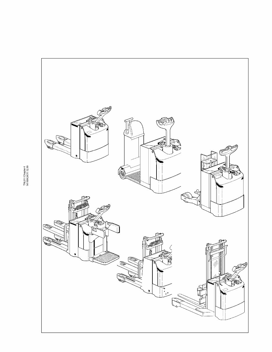 Linde Pallet Truck Type 141: L12L, L12LP, L16AS, P30, P50, T20, T30 ...