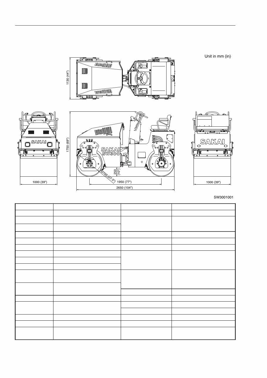 Sakai SW300-1,SW320-1,SW330-1 shop manual | Manuals Online