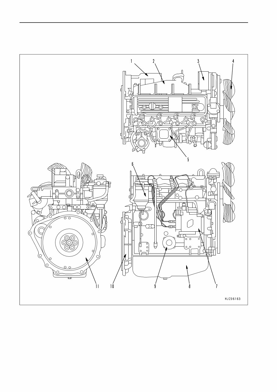 KOMATSU 4D92E,4D94LE,4D98E Diesel Engine Service Repair Shop Manual