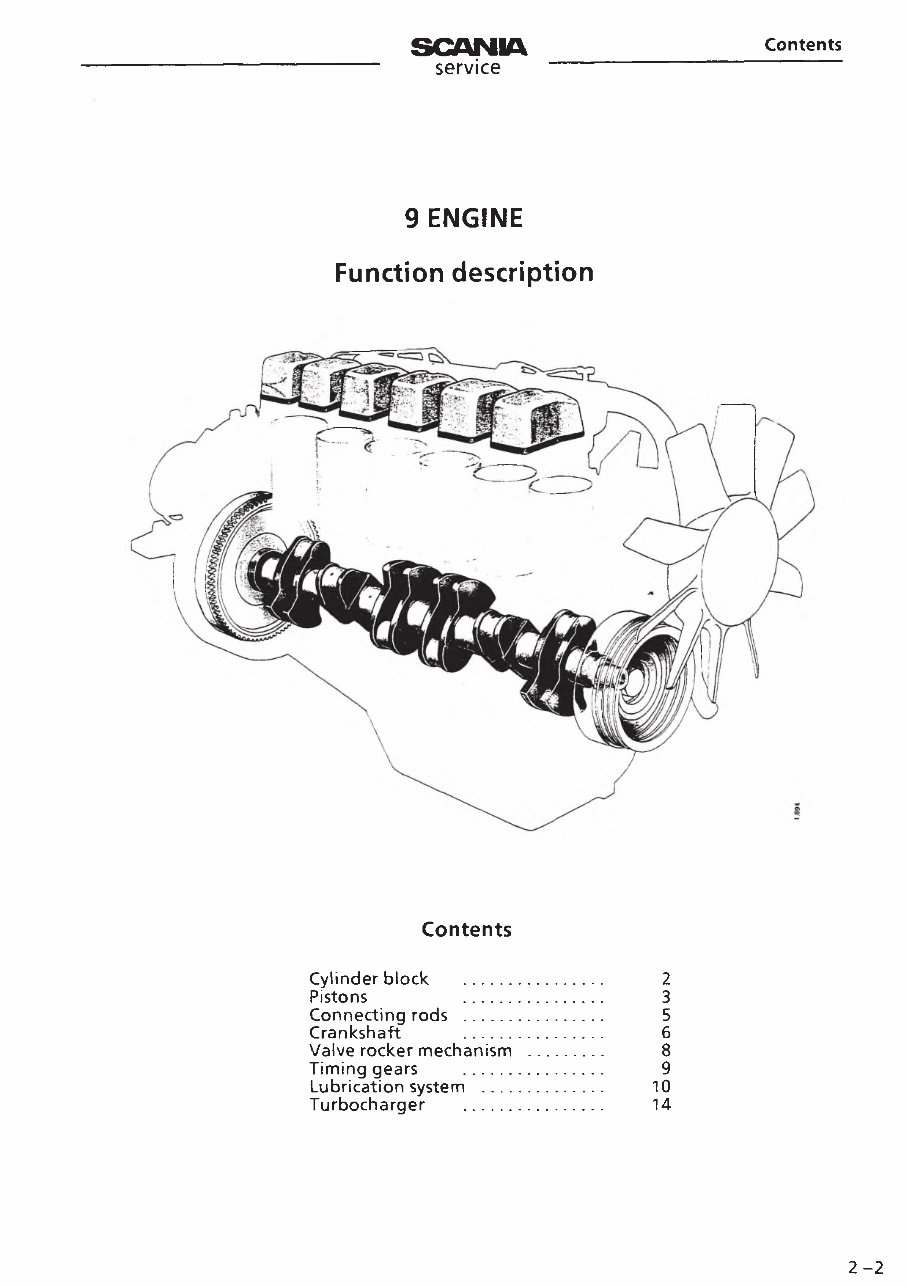 Scania DSC9 DSC 9 Engine Workshop Manual | Manuals Online