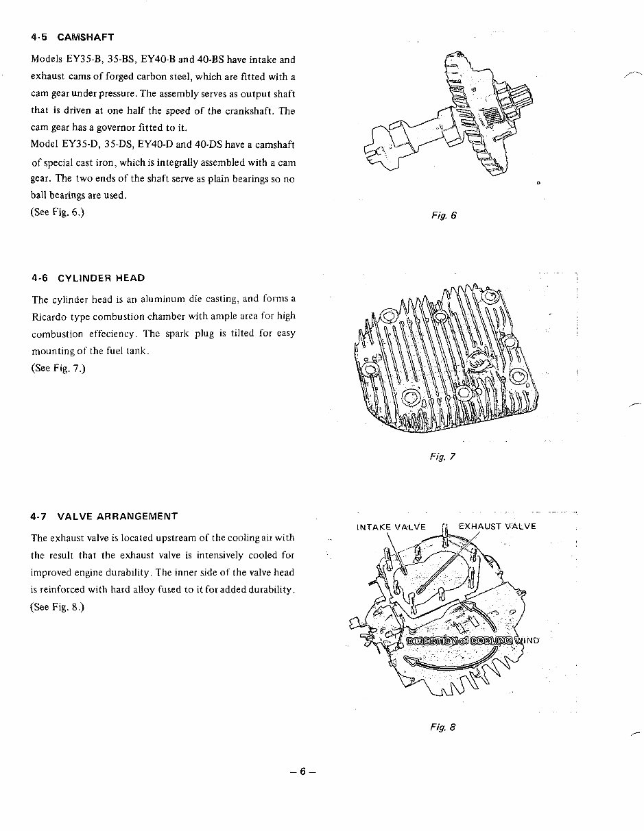 Subaru Robin EY35, EY40 Engine Service Repair Workshop Manual