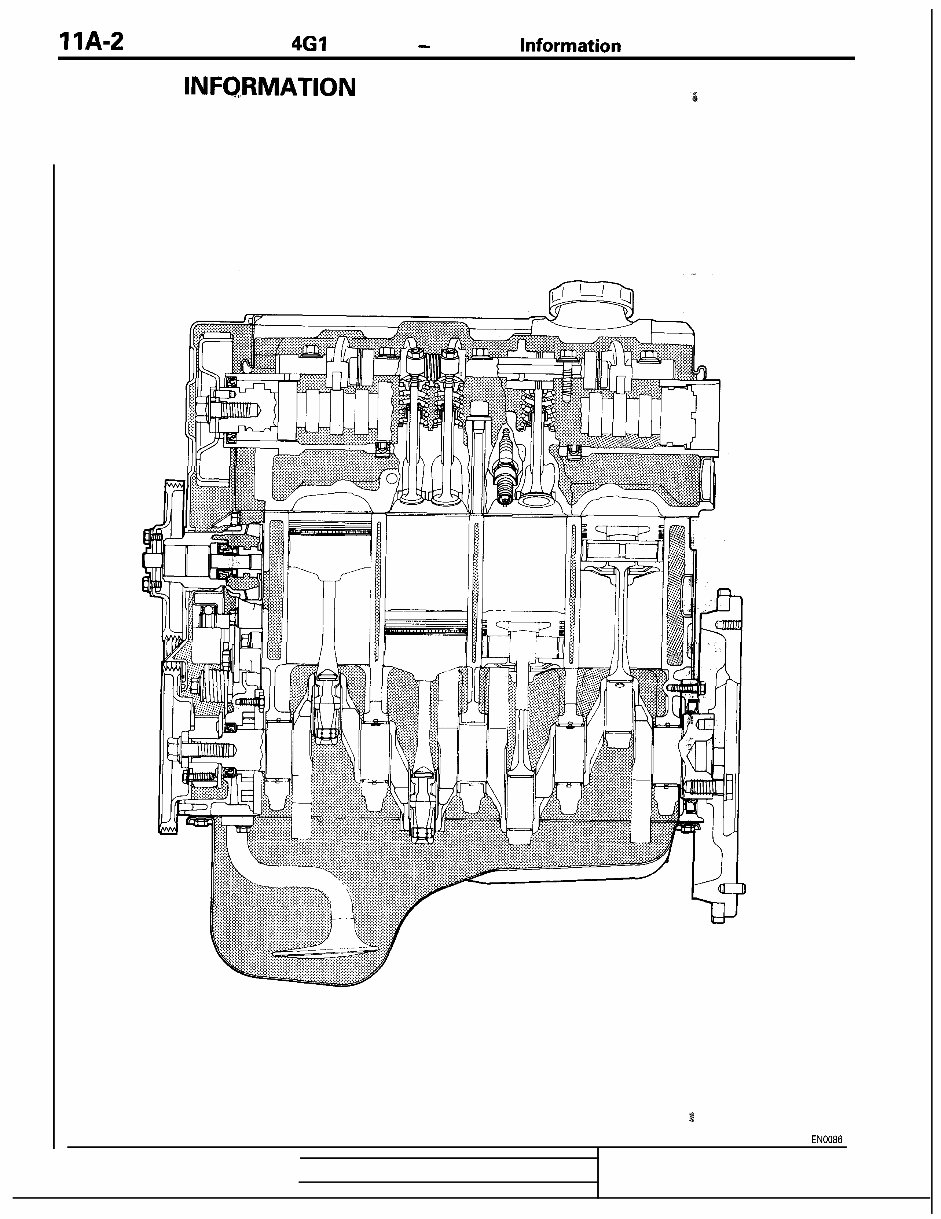 Mitsubishi Engine 4G1 4G3 4G6X 4G9 6G7 4G63 4G64 Workshop Service ...