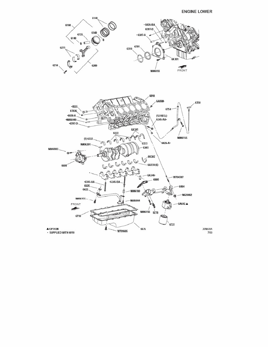 Ford 6.8L WSG-1068 V10 Master Parts Catalog