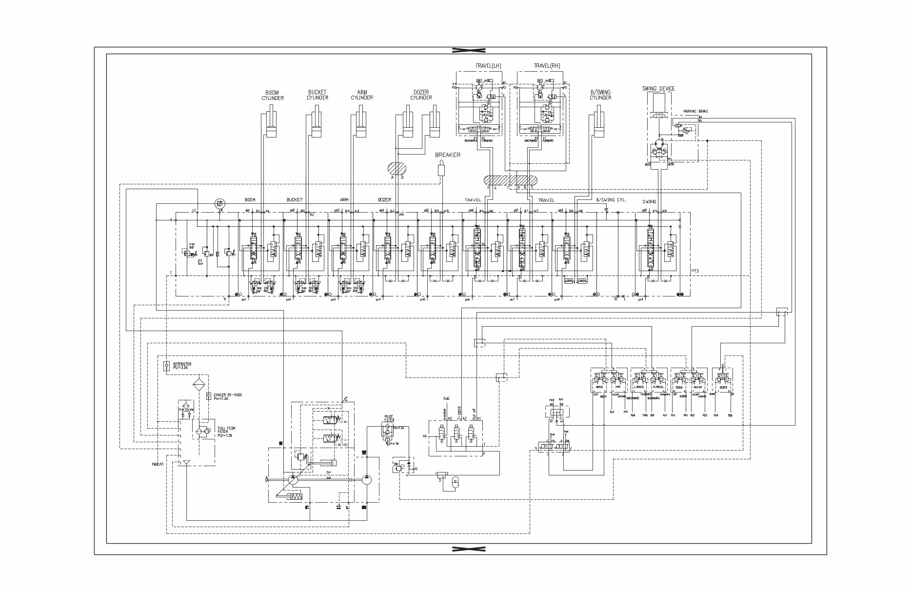 DAEWOO DOOSAN SOLAR 75-V 075-V Schematics Manual